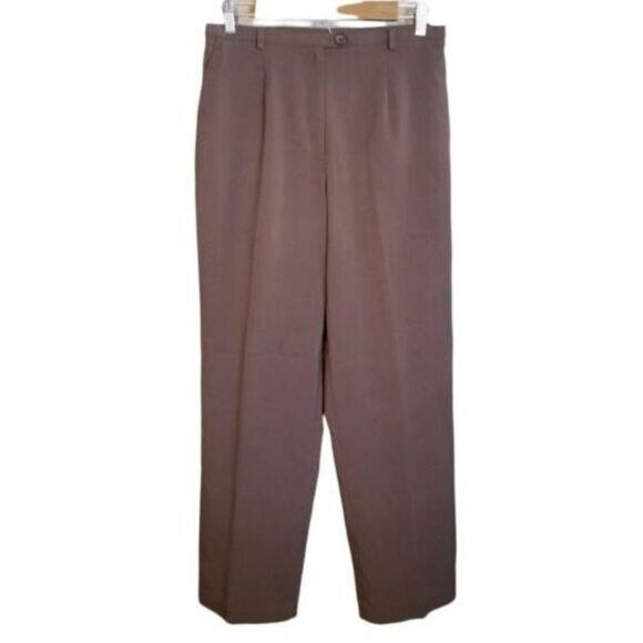 Covington | Pants & Jumpsuits | Covington Womens Size Brown Solid ...